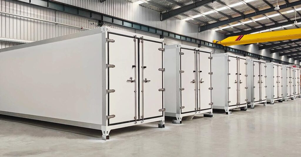 FRP Mobile Cold Storage - TOPOLOGROUP