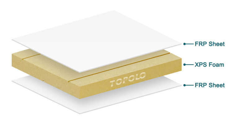 FRP Skin XPS Foam Sandwich Panels